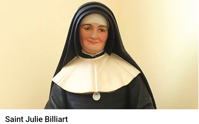 Saint Of The Day April 8 Saint Julie Billiart Annunciation